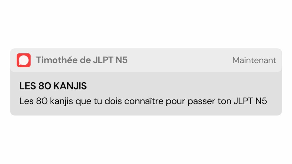 La liste des 80 kanjis à savoir pour le JLPT N5 – JLPT N5